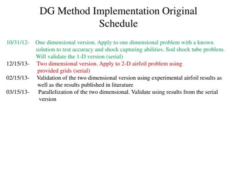 Ppt Discontinuous Galerkin Methods For Solving Euler Equations