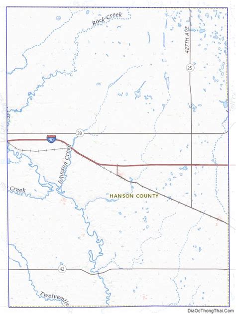 Hanson County Sd Gis Map At Jorge Damon Blog