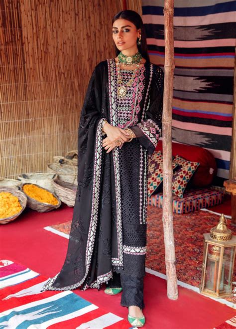 Ranisa By Nureh Embroidered Lawn Suits Unstitched 3 Piece Nu21r 23 Arha