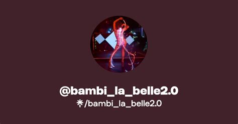 Bambilabelle20 Find Bambilabelle20 Onlyfans Linktree