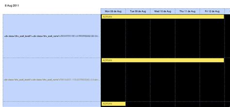 Matrix Or Timeline View To Pdf Javascript Dhtmlx
