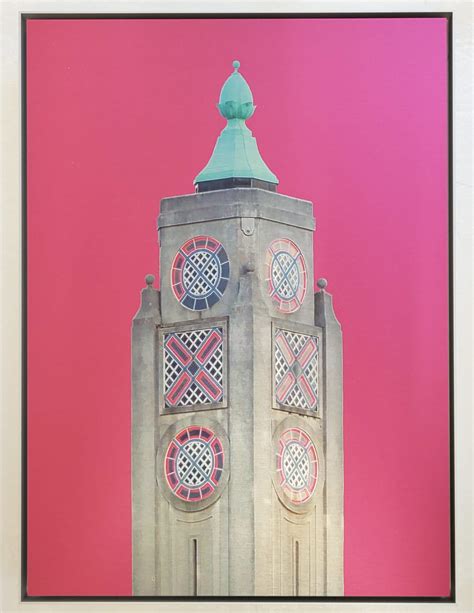 Oxo Tower Logo Oxo Tower Neon And Aluminium — Michael Wallner