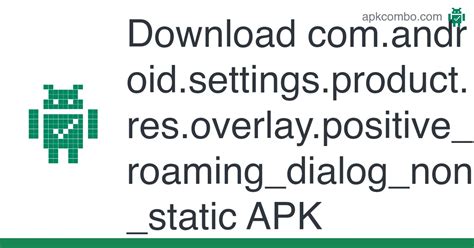 Ttingsproductresoverlaypositiveroaming