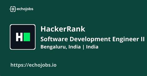 Hackerrank Is Hiring Software Development Engineer Ii Backend Onsite