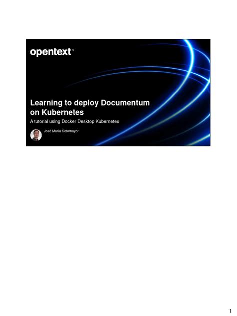deploying documentum on kubernetes draft public pdf computer