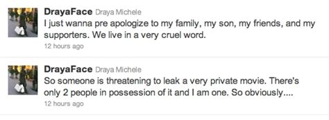 Basketball Wives Star Draya Says Sex Tape Leak Is Coming Jocks And