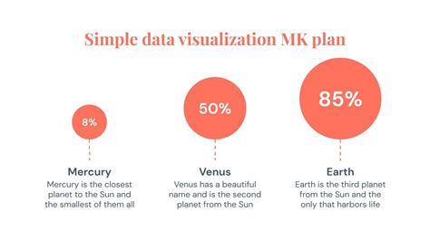 Simple Data Visualization Mk Plan Infographics