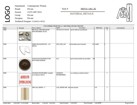 Technical Package On Behance