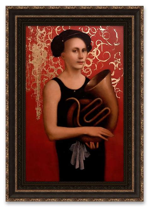 El Músico Misterioso Carles Gomila Portrait Alex Colville Artist