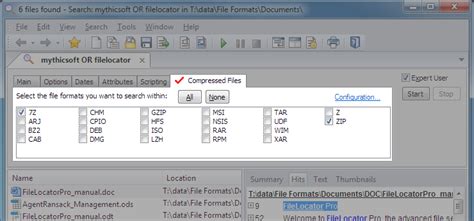 FileLocator Pro Information Mythicsoft