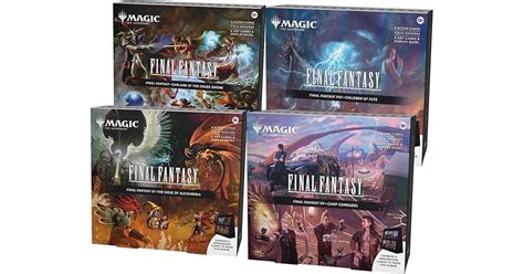 Final Fantasy Scene Box Bundle All 4 Scene Boxes In Stock