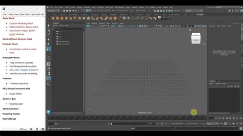 2 Maya User Interface Tutorial With Assignment Youtube