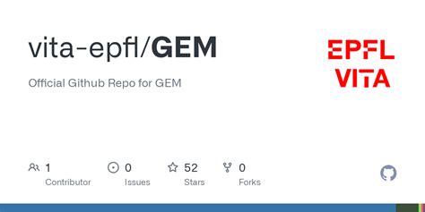 Github Vita Epflgem Official Github Repo For Gem