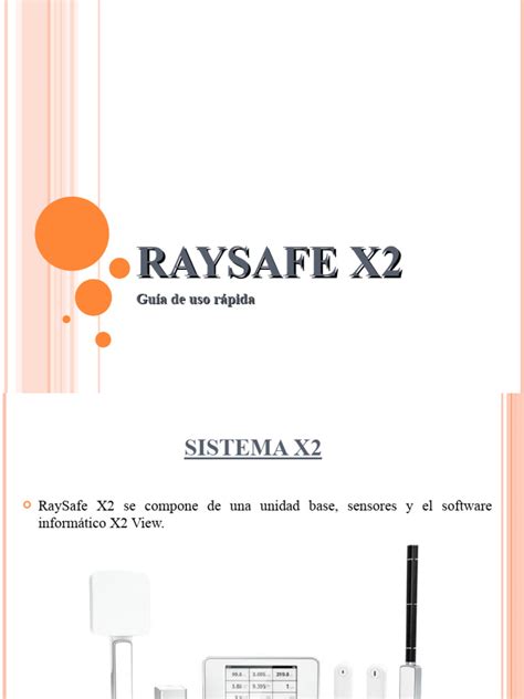 Guía De Uso Rapida Raysafe X2 Pdf