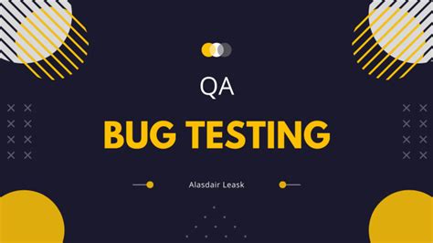 Provide Bug Testing And Qa For Your Website App Etc By Alasdairleask