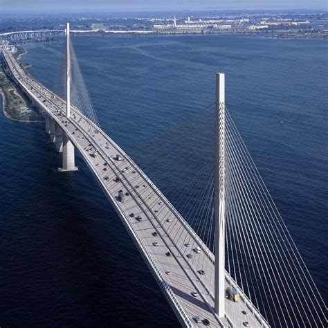 Longest Cable Stayed Bridge Nears Completion On Us Canada Border