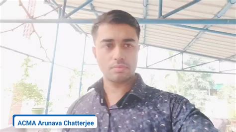 ACMA Arunava Chatterjee,RVCC. on LinkedIn: #cma #acma | 19 comments