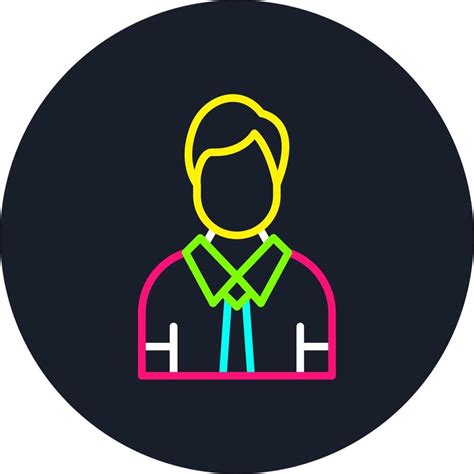 Man Line Multi Color Design 54243040 Vector Art At Vecteezy