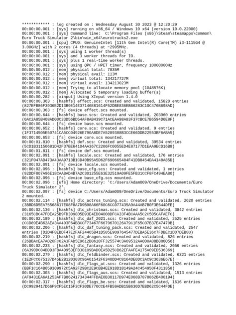 Game Log Pdf Computing Personal Computers