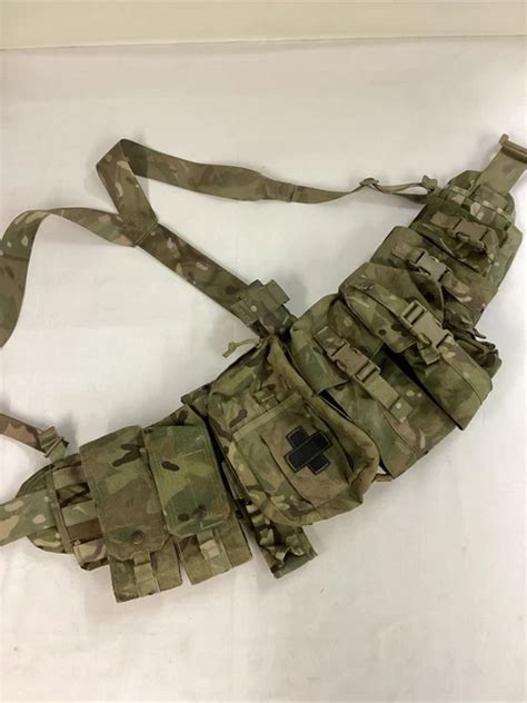British Army Virtus Mtp Molle Belt Webbing Set Size Medium Current