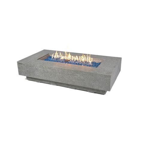 Rectangular Concrete Fire Pit Table Salvage And Co Indy