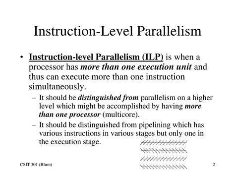 Ppt Instruction Level Parallelism Powerpoint Presentation Free Download Id9213601