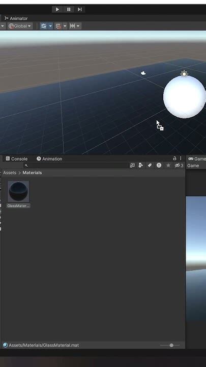 How To Create Glass Material In Unity Unity Learning Inhindi Tutorial Gamedev Youtube