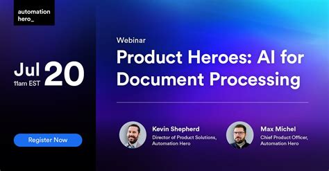 Automation Hero Inc On Linkedin Idp Ai Intelligentdocumentprocessing Automation Events