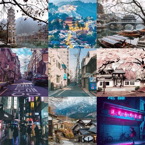 Asia Aesthetic Landmarks Map Of Asia Aesthetic Asia Travel Travel