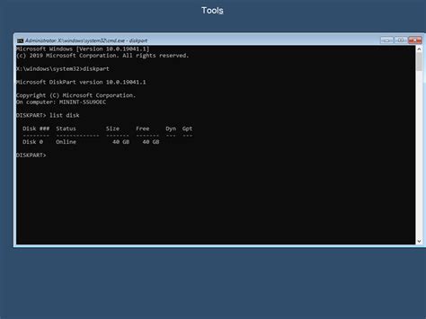 Image Based Backup Restore With Distinct Partition Structure