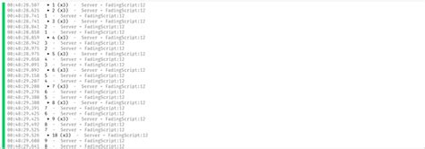 For Loop Stacks On Itself Scripting Support Developer Forum Roblox