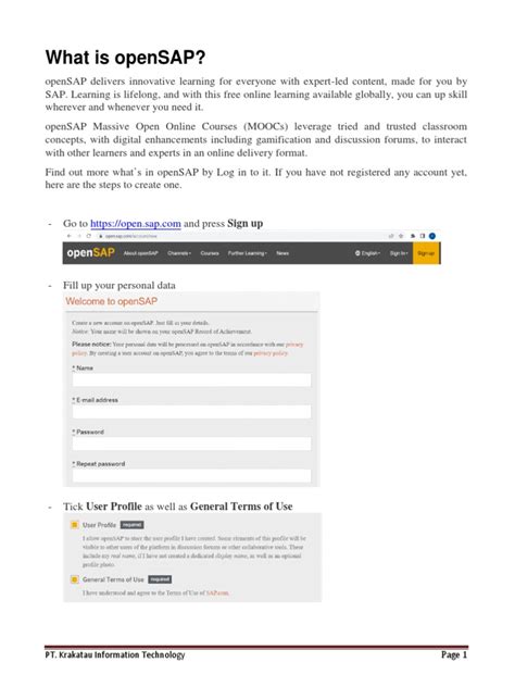 Opensap Manual Guide Pdf