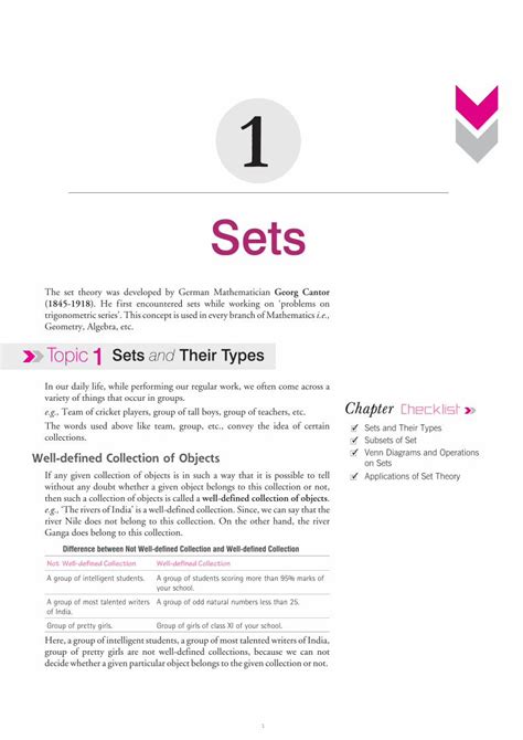 pdf sets · applications of set theory 1 definition of set a well