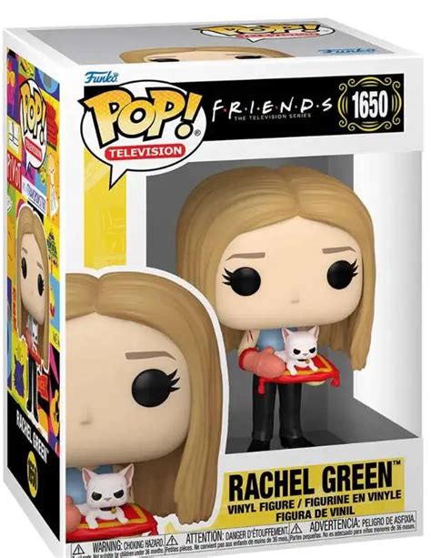 Funko Friends Pop Television Rachel Green With Cat Vinyl Figure 1650 Toywiz