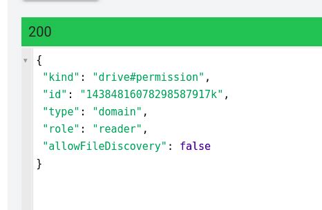 Html Can I Embed A Private File Of Google Drive Api On My Website The File Has Read