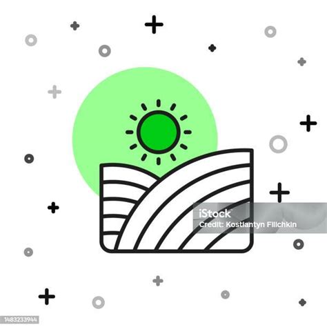 채워진 윤곽선 포도밭 와인 포도 언덕 농장 아이콘은 흰색 배경에 분리되어 있습니다 덩굴 농장 언덕 풍경입니다 벡터 가득 찬에 대한 스톡 벡터 아트 및 기타 이미지 Istock