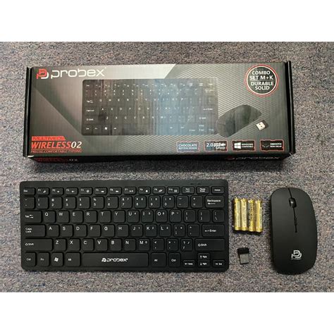 PROBEX 2 4G WIRELESS KEYBOARD MOUSE COMBO WL 02 READY STOCK FAST DELIVERY Shopee Malaysia