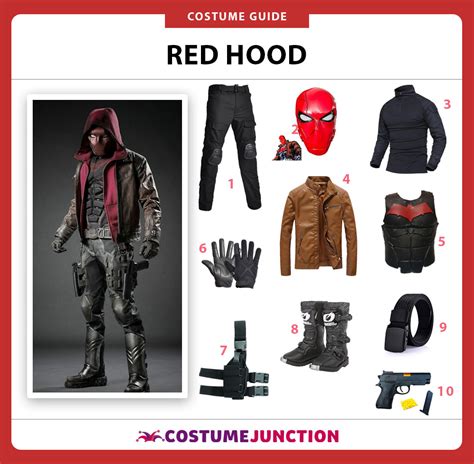 Red Hood And The Outlaws Cosplay Red Hoods Official New Costume Is