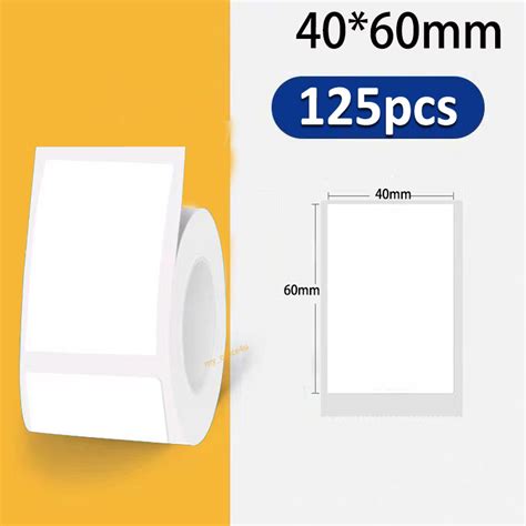 Label Printer Sticker Paper Roll 40mm X 30mm 40mm X 60mm 30mm X 20mm Shopee Malaysia