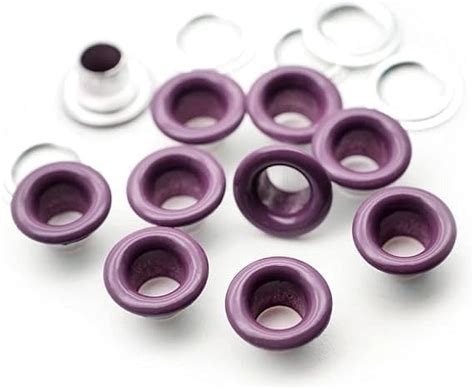 100pack 316 Id Colored Eyelets Grommets With Washers 5mm Aluminium