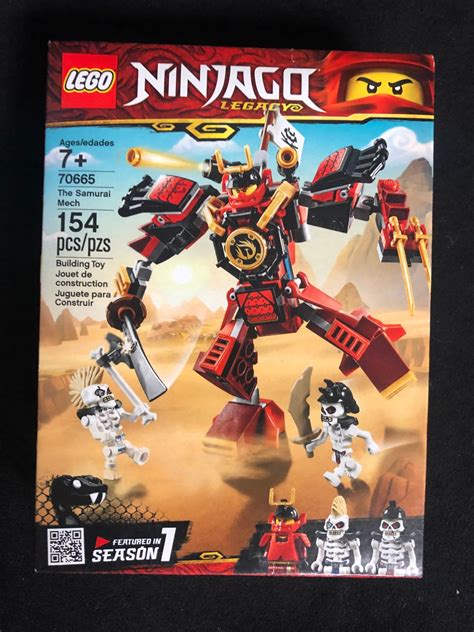 Lego Ninjago Legacy Samurai Mech 70665