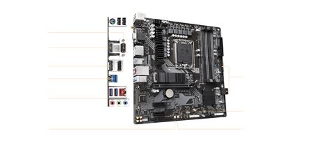 B760M DS3H DDR4 (Rev. 1.0) - Преимущества | Материнские платы GIGABYTE