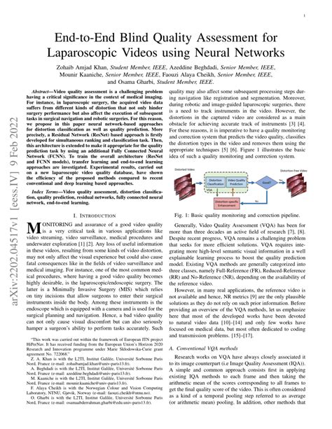Pdf A Neural Network Based Framework For Effective Laparoscopic Video
