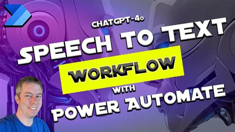 integrate voice to text chatgpt and power automate