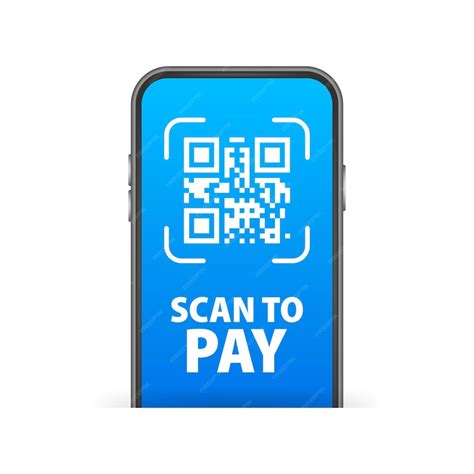 Premium Vector Qr Code Payment Scan To Pay Qr Code Scan To Smartphone