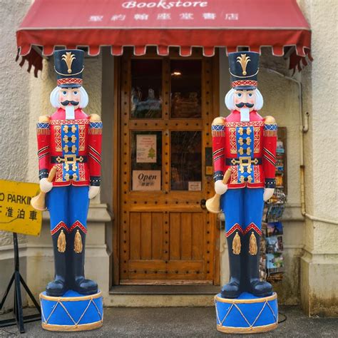 Life Size Nutcracker Statue Perfect Outdoor Christmas Decor