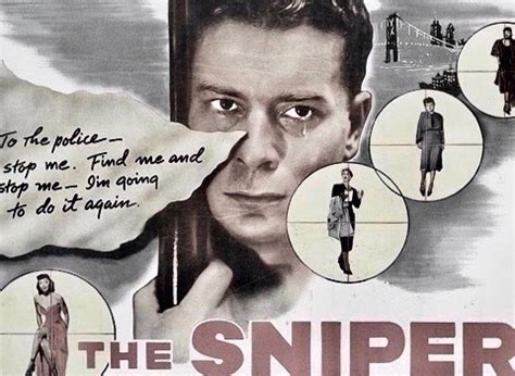 Cult Film Freak Blasting Through The Urban Film Noir Thriller The Sniper