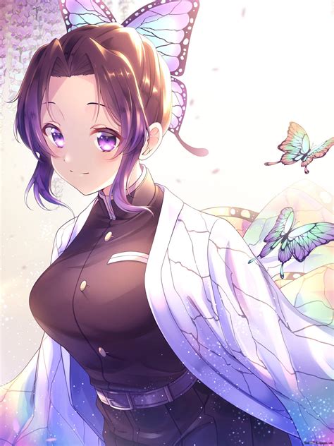 Demon Slayer Shinobu Kochou 9 2k Wallpaper Download