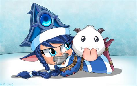 Winter Wonder Lulu Bound And Gagged Commission By Gaggeddude32 On Deviantart