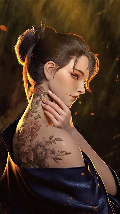 Rubia Maid Brown Dust 2 Mobile Live Wallpaper